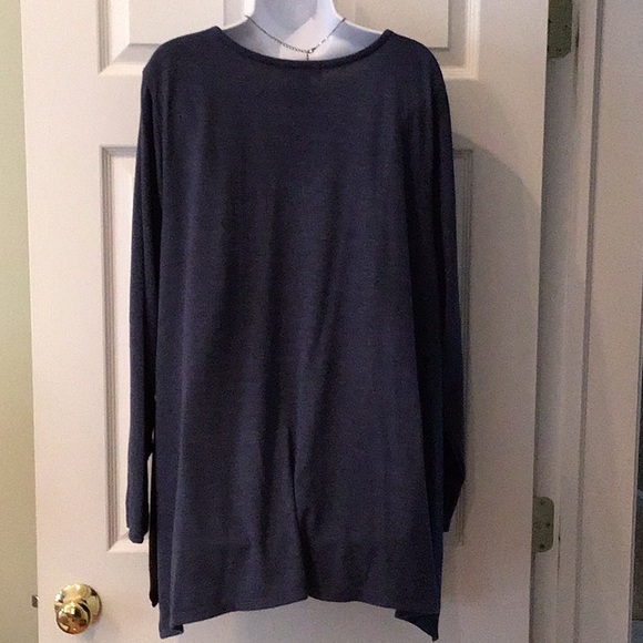 retrology | Sweaters | Shark Bite Blue Light Weight Sweater Nwt | Poshmark